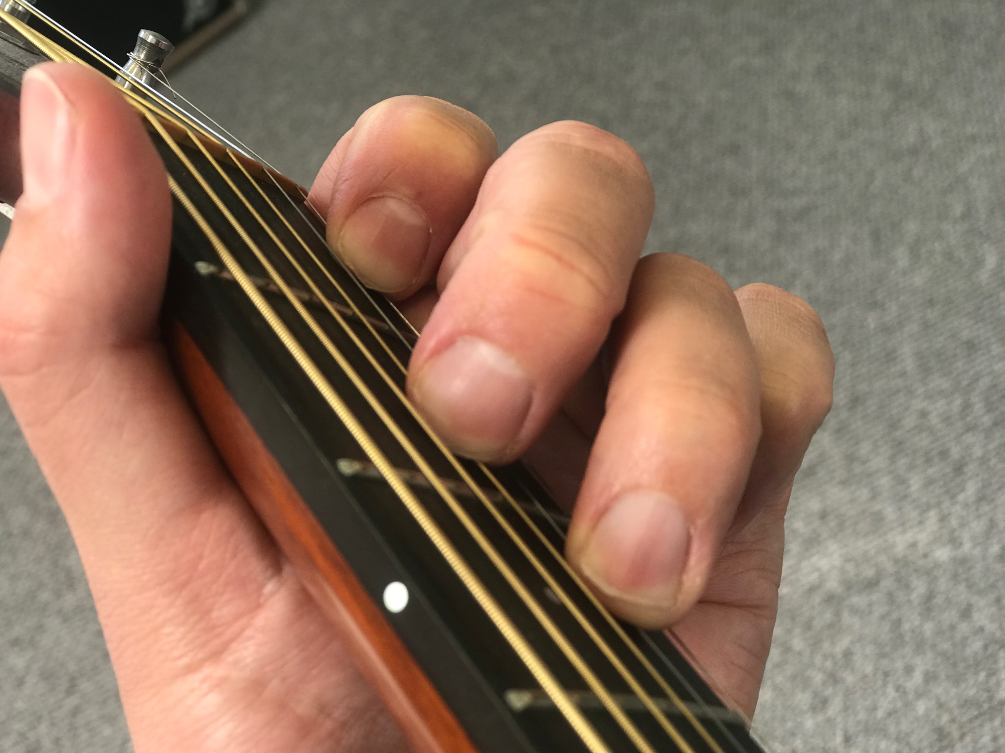 How To Play The Dm Chord On Guitar D Minor With Pictures