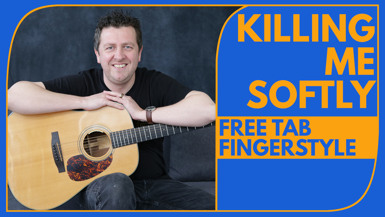Killing Me Softly - Fingerstyle Guitar Tutorial - FREE TAB - Drue James ...