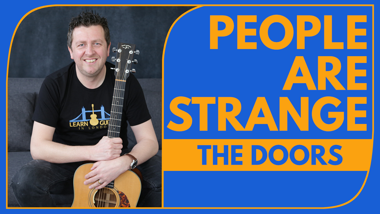 People Are Strange - Guitar Lesson - The Doors - How To Play - Chords ...